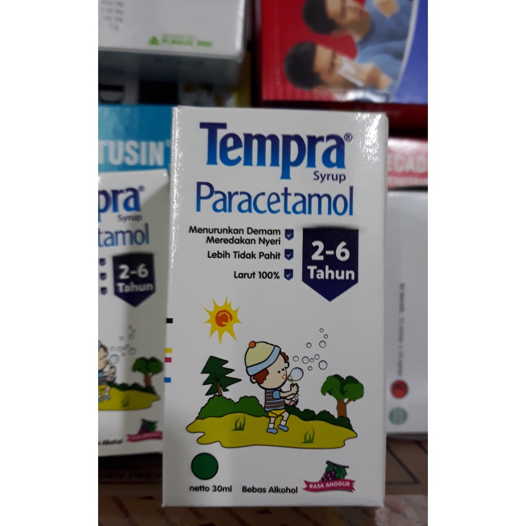 Jual Paracetamol Tempra Sirup Untuk Usia 2-6 Tahun - Sirup Penurun ...