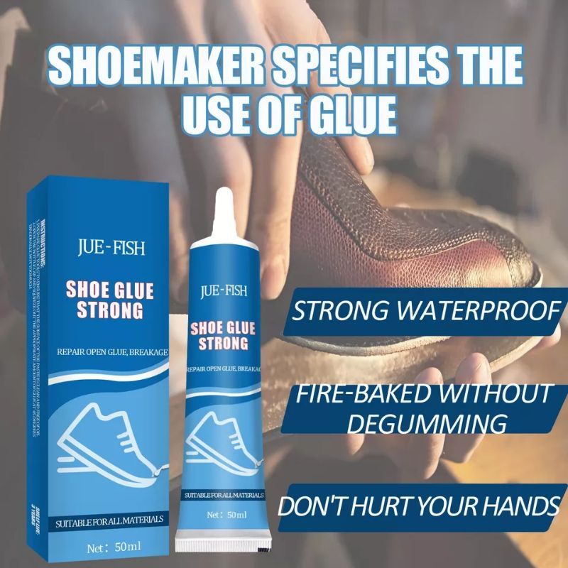 Jual Glue Shoes Repair Jue Fish Lem Sepatu Super Kuat Serbaguna ...