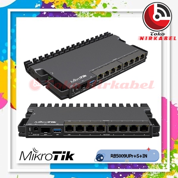 Jual MikroTik RB5009UPr+S+IN| Router RB5009UPr+S+IN|RB5009 UPr+S+IN ...