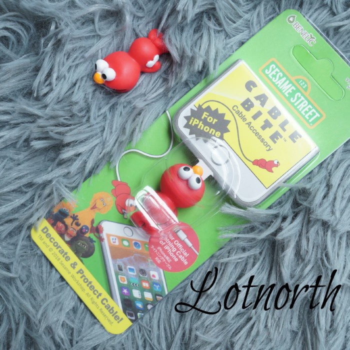 Jual Cable Protector Cable Bite Elmo / Animasi Pelindung Kabel | Shopee ...