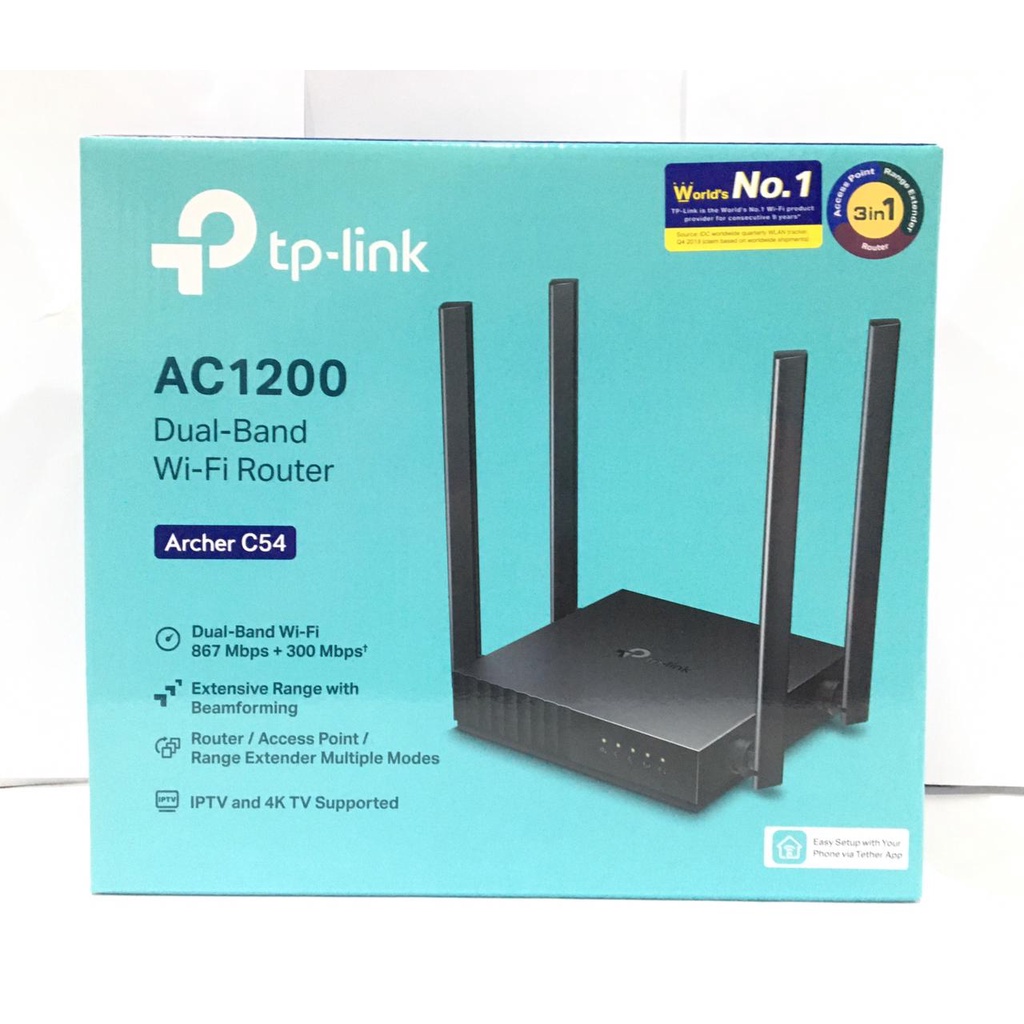 Jual TP-LINK AC1200 WIFI ROUTER Archer C54 | Shopee Indonesia