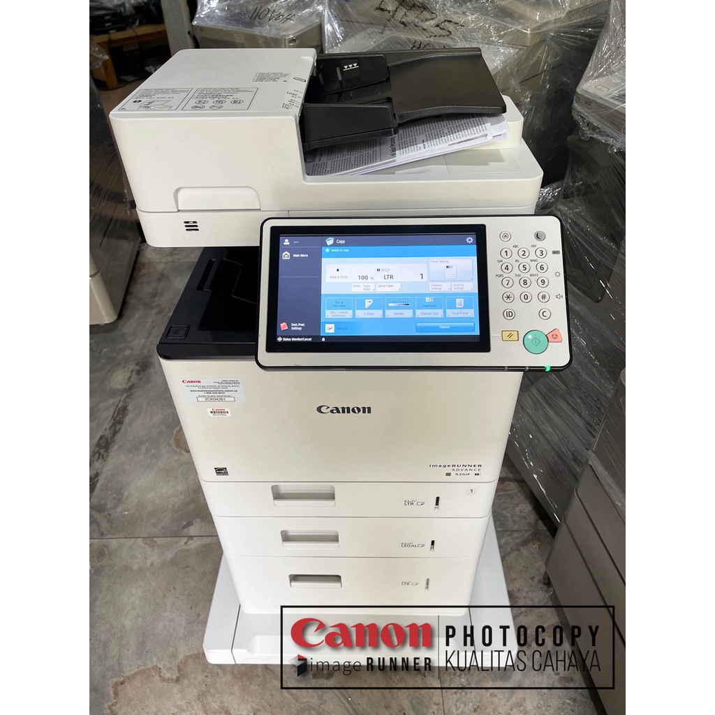 Jual Mesin Fotokopi Canon IRA 525 110 Volt GRADE A WIRELESS PRINT | Shopee Indonesia