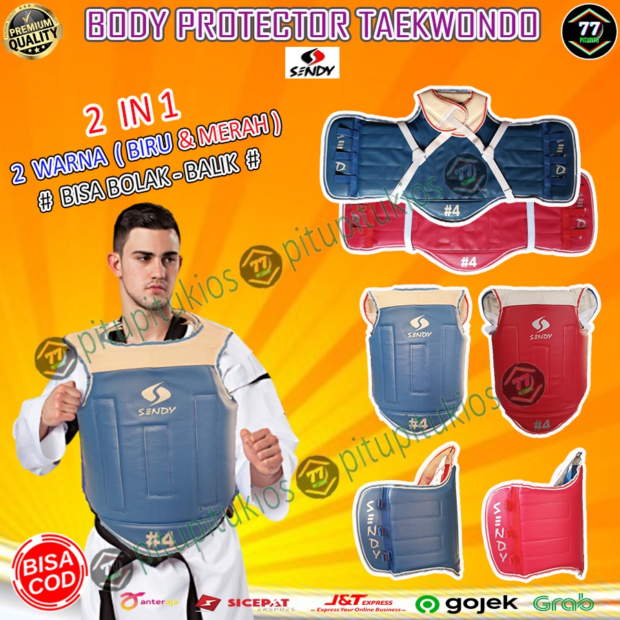 Jual Body Bodi Protector Protection Protektor Hugo Hogu Chest Guard ...