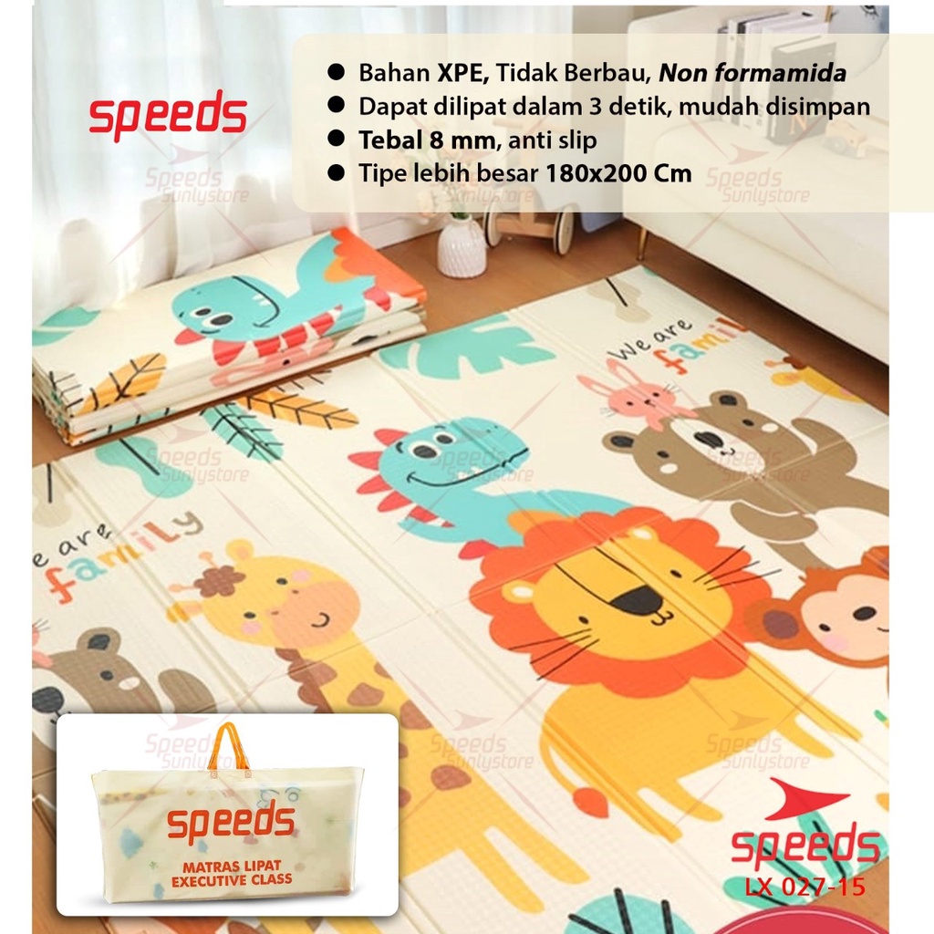 Jual SPEEDS/Calary Karpet Lipat Playmat Bayi Karpet Bayi 180x200 cm ...