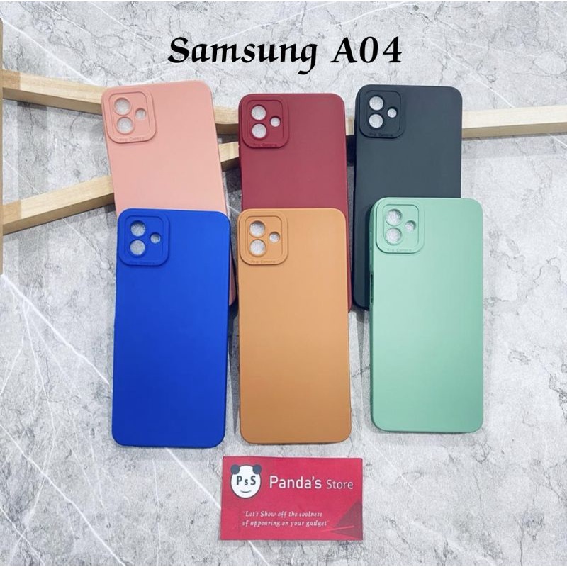 Jual Softcase Pro Camera Samsung A04 Candy Case Full Color 3D Silikon ...