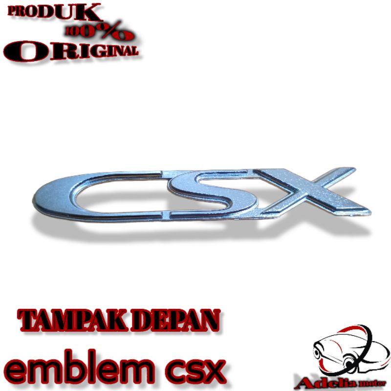 Jual emblem csx tulisan csx bacaan csx logo csx original Daihatsu ...