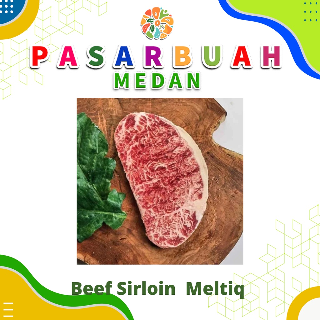 Jual Distributor SIRLOIN MELTIQUE Beef Steak Daging Steak Halal 1 Kg ...