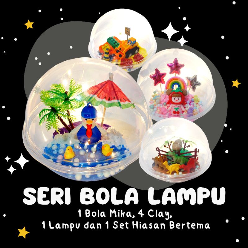 Jual SERI BOLA LAMPU | Mainan Edukasi Kreasi Anak Montessori DIY Bola ...