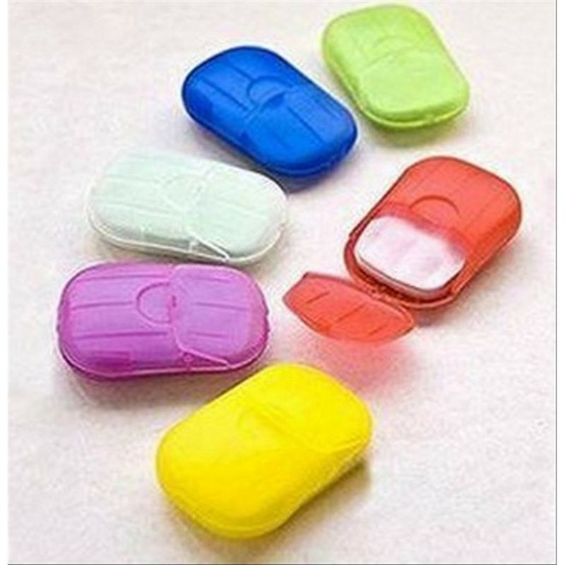 Jual SABUN KERTAS CUCI TANGAN ISI 20PCS / DISPOSABLE HAND WASHING ...