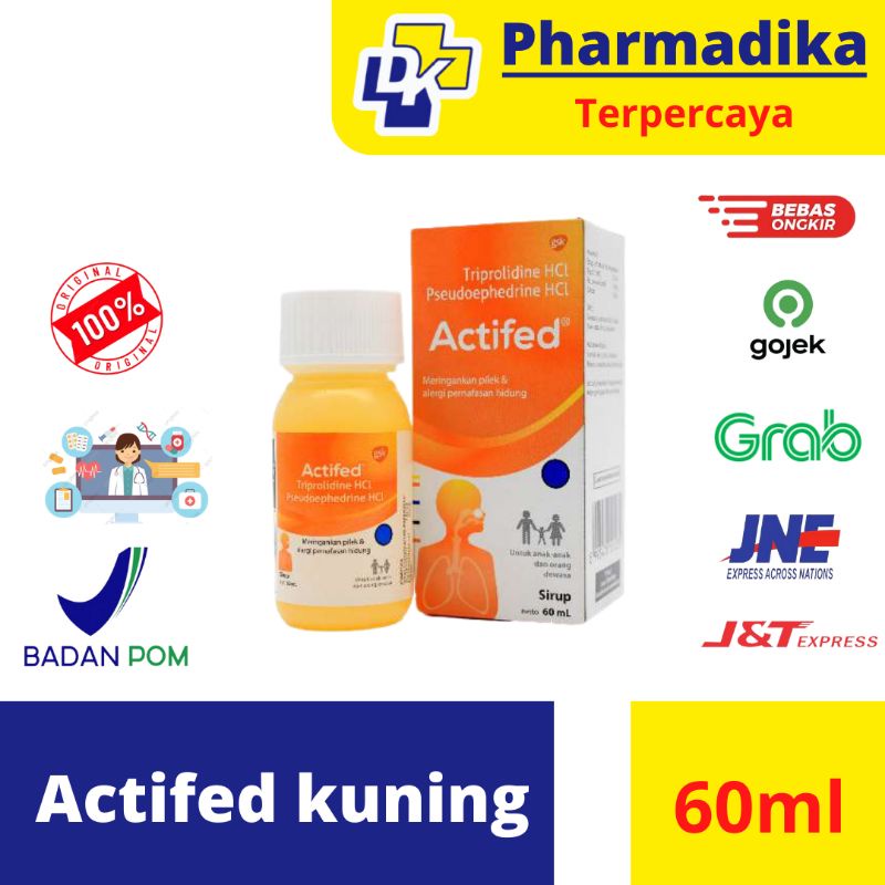 Jual ACTIFED FLU SIRUP (60 ML) | Shopee Indonesia