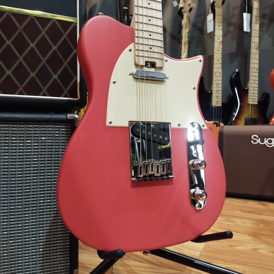 Jual HEX T100 Electric Guitar Telecaster Model - Red | Shopee Indonesia