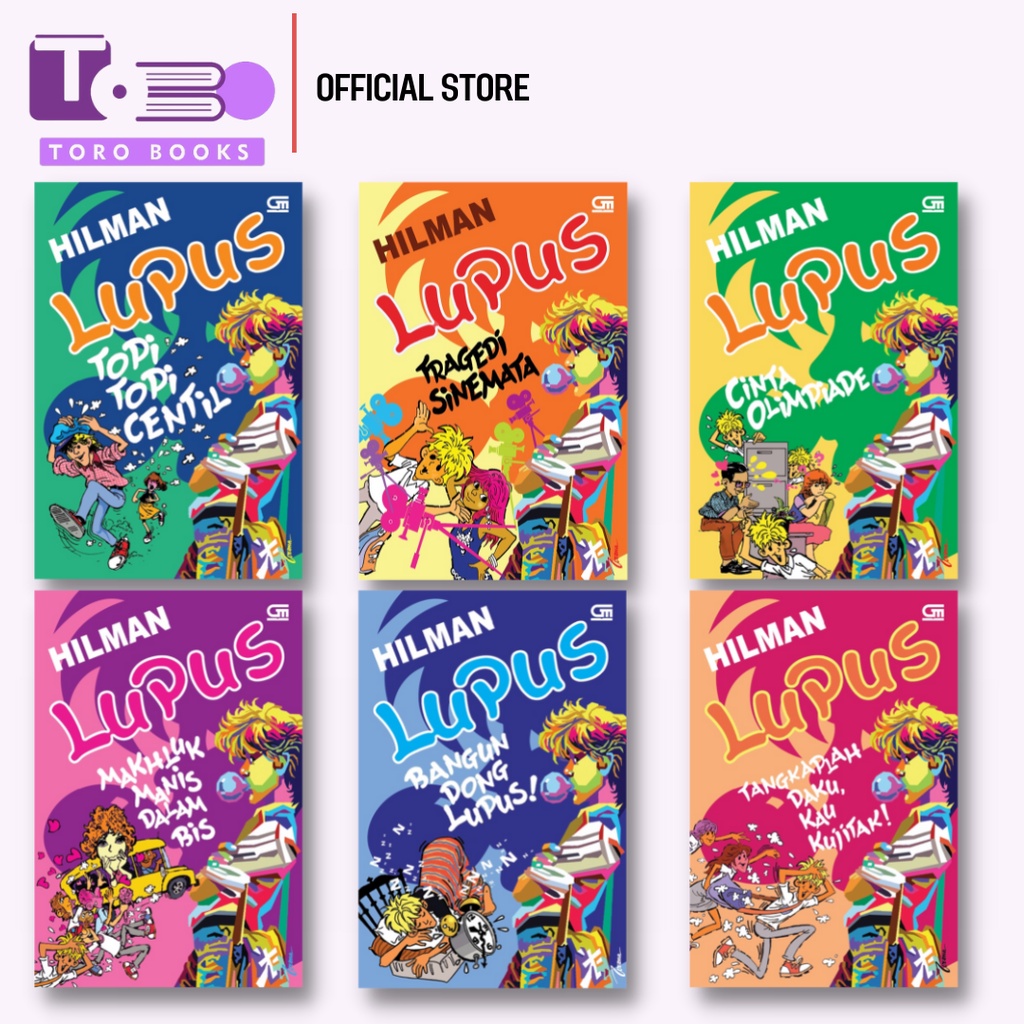 Jual Novel LUPUS by Hilman | Shopee Indonesia