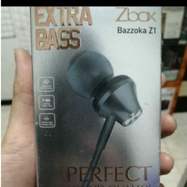 Jual HF earphone headset handfree ZBOX / FLECO FL10 SUPER BASS basoka ...