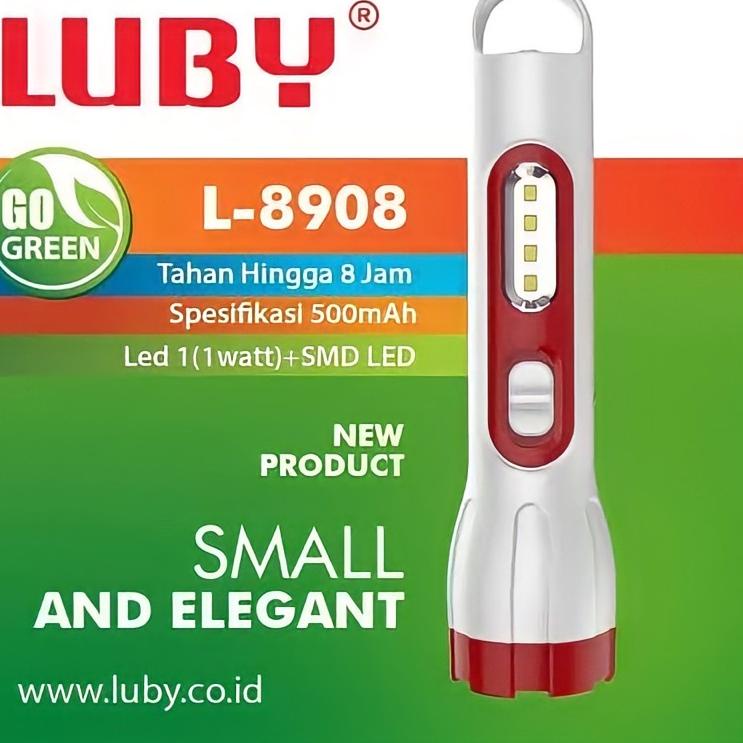 Jual Code2t7Sh--Senter LED cas mini + Emergency Rechargeable LUBY L ...