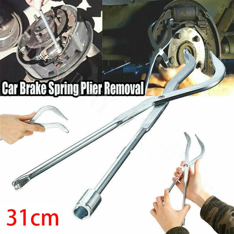 Jual 31cm Car Vehicle Drum Brake Line Shoe Return Spring Plier Remover ...