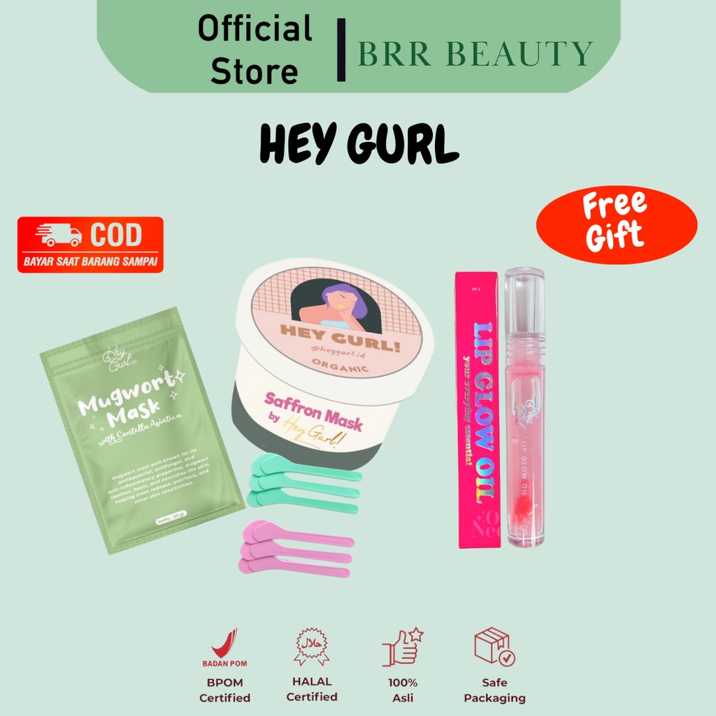 Jual HEYGURL MUGWORT / HEYGURL MASKER SAFFRON / MUGWORT HEYGURL ...