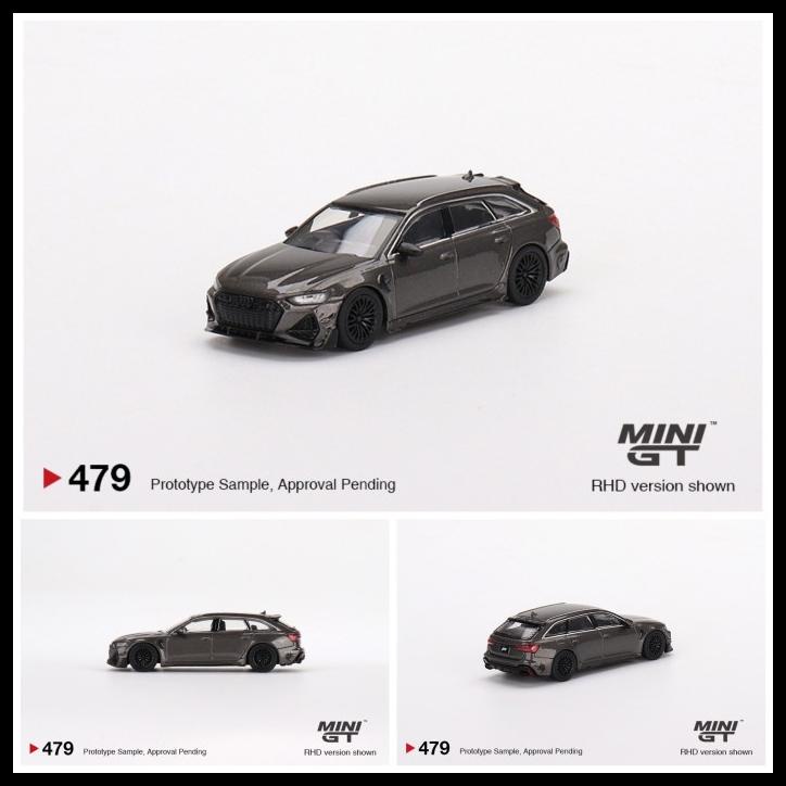 Jual Mini Gt Minigt Audi Abt Rs6-R Daytona Grey Mgt 479 | Shopee Indonesia