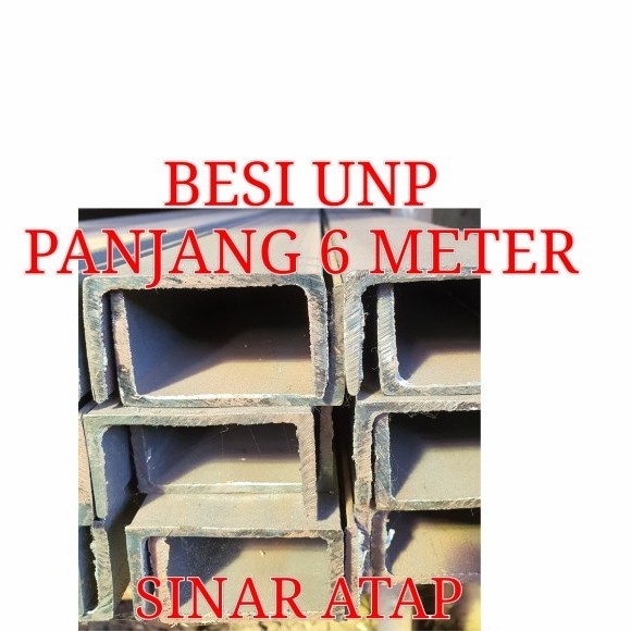 Jual BESI UNP 150 / KANAL U 150 panjang 6 Meter | Shopee Indonesia