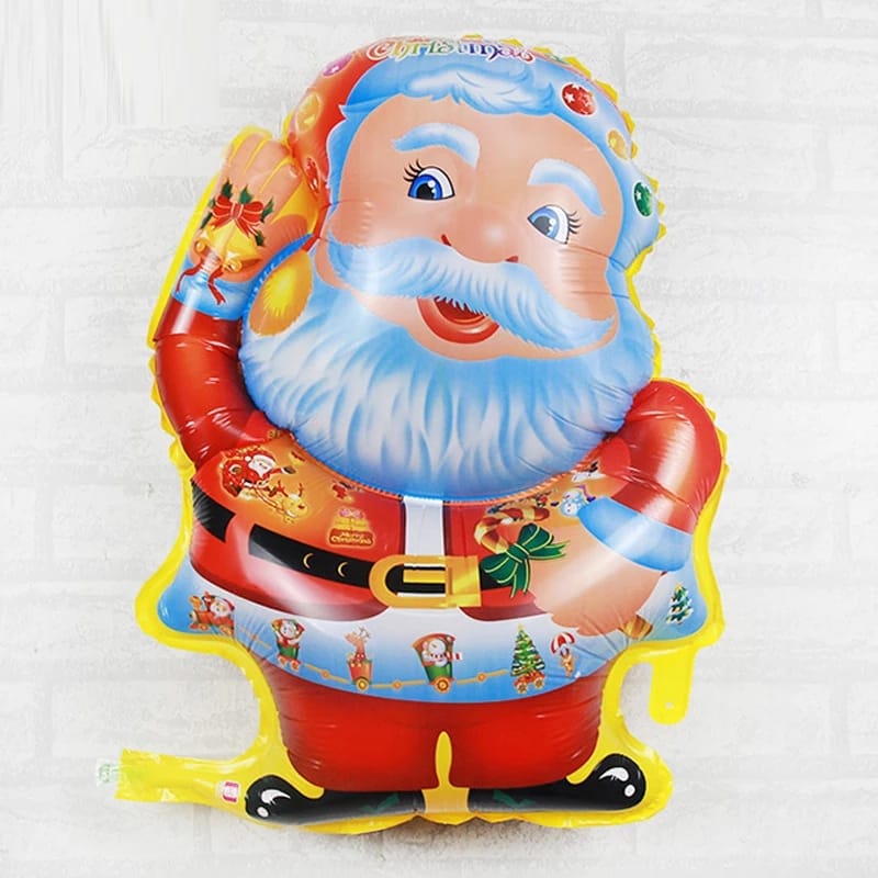 Jual PERABOTRUMAHKU BALON FOIL SANTA balon pohon natal santa claus ...