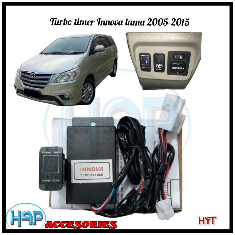 Jual TURBO TIMER FORTUNER OLD - TURBO TIMER INNOVA LAMA 2005 - 2015 ...
