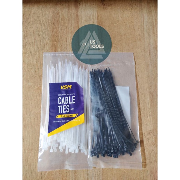 Jual Kabel Ties 150 mm Kabel Tis Cable Ties Tali Ties 15 cm isi 100 pcs ...
