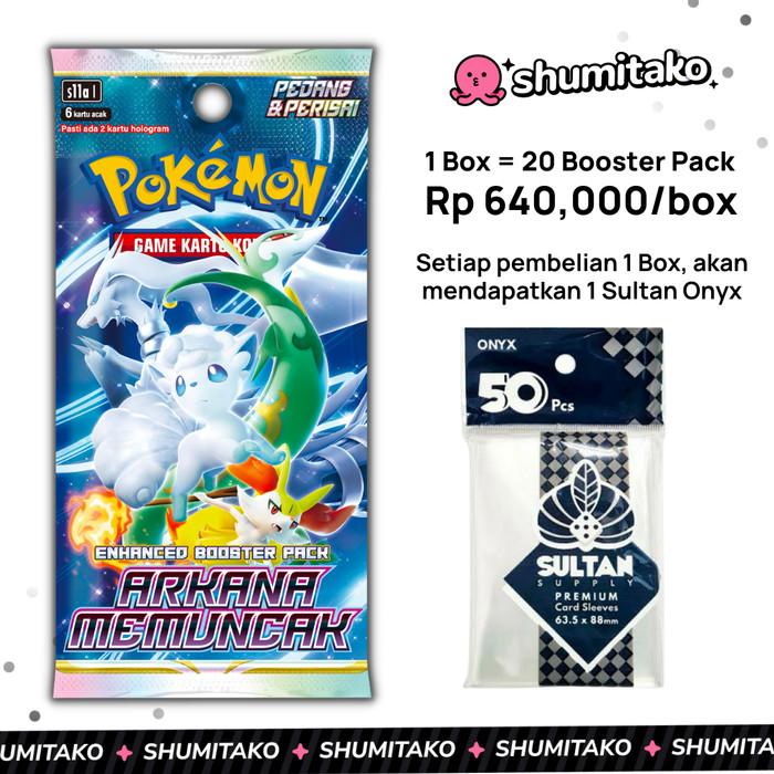 Jual Kartu Pokemon TCG Indonesia Arkana Memuncak S11a Booster Box | Shopee Indonesia