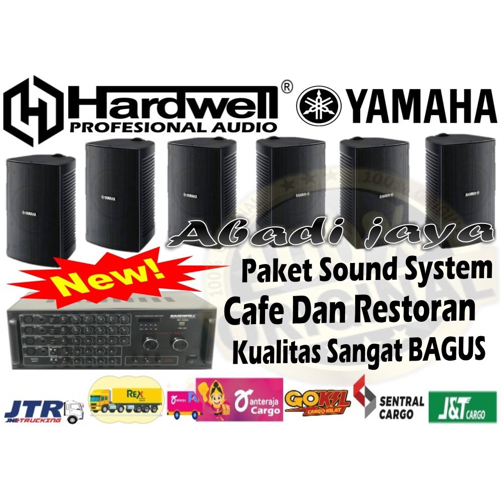 Jual paket sound system cafe restoran yamaha vs6 6bh hardwell rv3000 | Shopee Indonesia