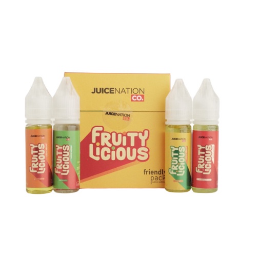 Jual Liquid Fruitylicious Friendly Pack Saltnic Edition | Shopee Indonesia