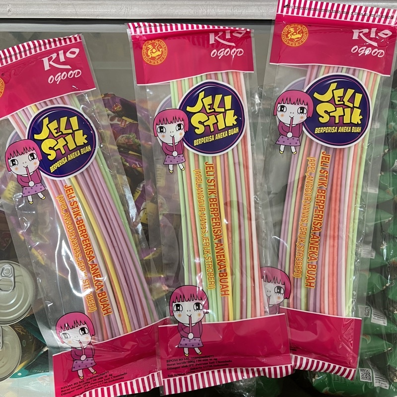 Jual Jeli Stik Jumbo isi 50 permen snack jadoel | Shopee Indonesia