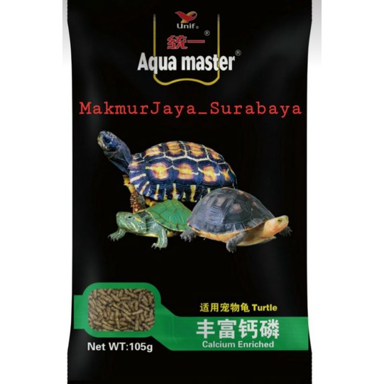 Jual AQUA MASTER TURTLE FOOD STICKS 105 GR MAKANAN CANGKANG KUAT KURA ...