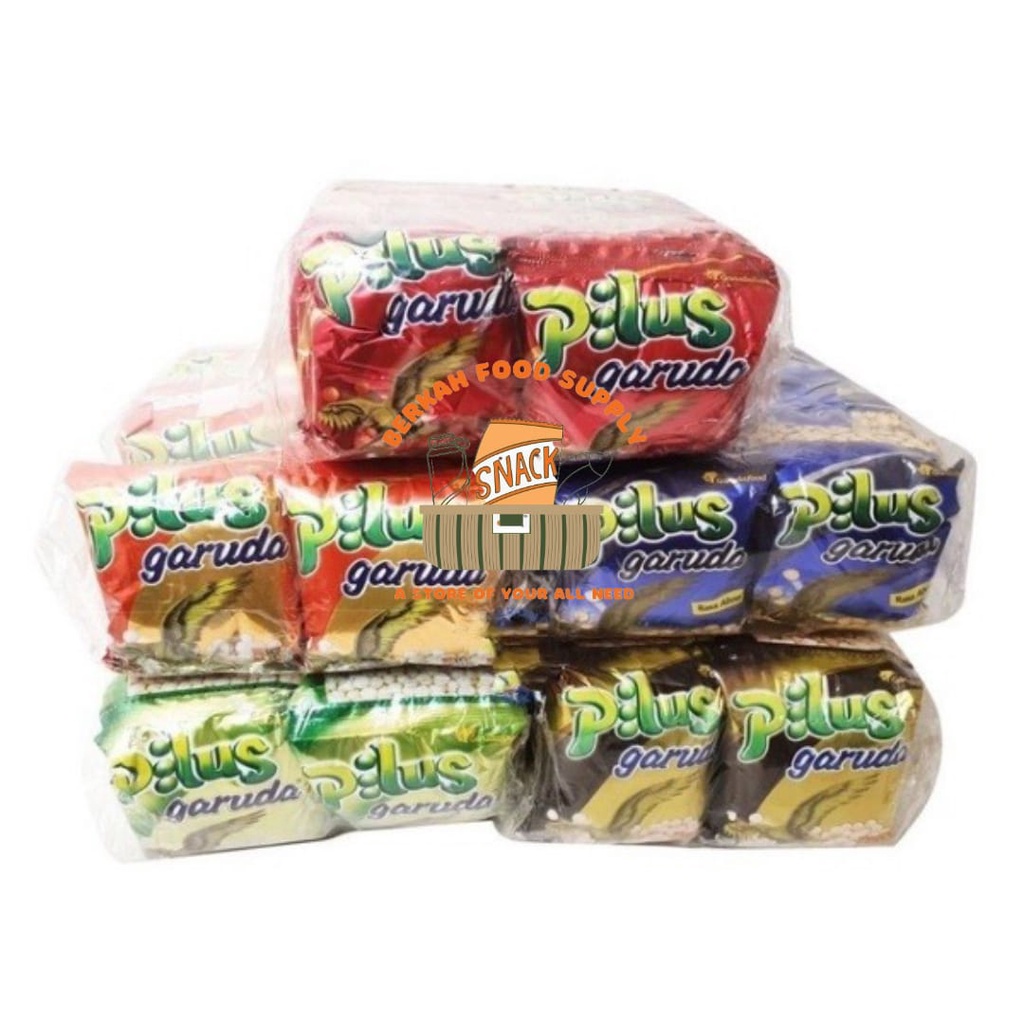 Jual ( BERKAH ) Kacang Pilus Garuda Renceng 10 bks x 7gr original pedas ...