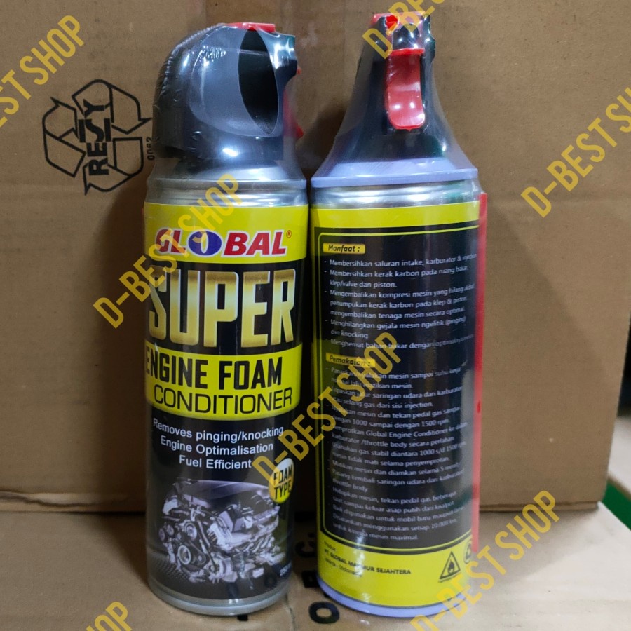 Jual GLOBAL ENGINE FOAM / carbu cleaner Foam - 250 ML | Shopee Indonesia