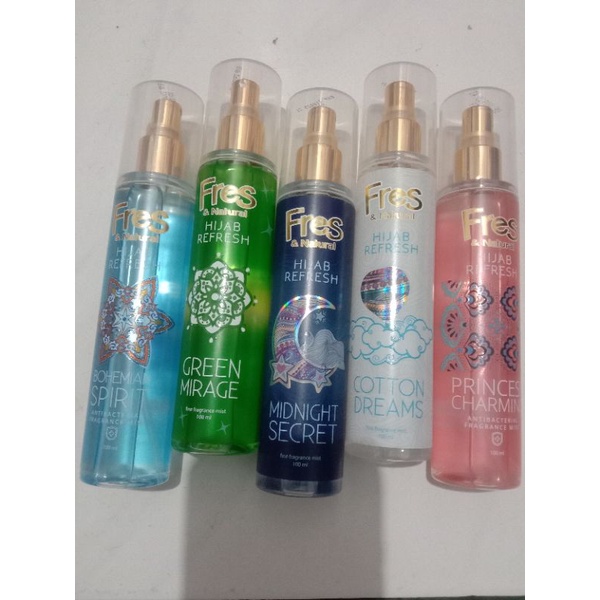 Jual Fres and Natural hijab fresh cologne 100 ml | Shopee Indonesia