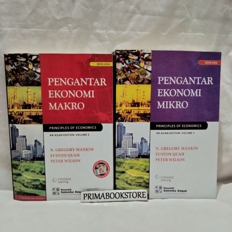 Jual Paket Pengantar Ekonomi Makro dan Mikro Edisi Asia - Gregory Mankiw | Shopee Indonesia
