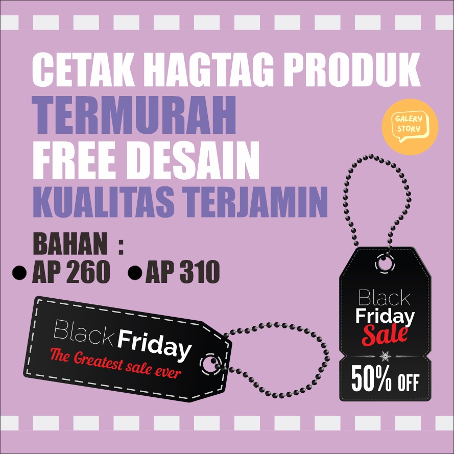 Jual Label Hang Tag Custom Tali Label Baju, Hijab, Aksesoris | Shopee ...
