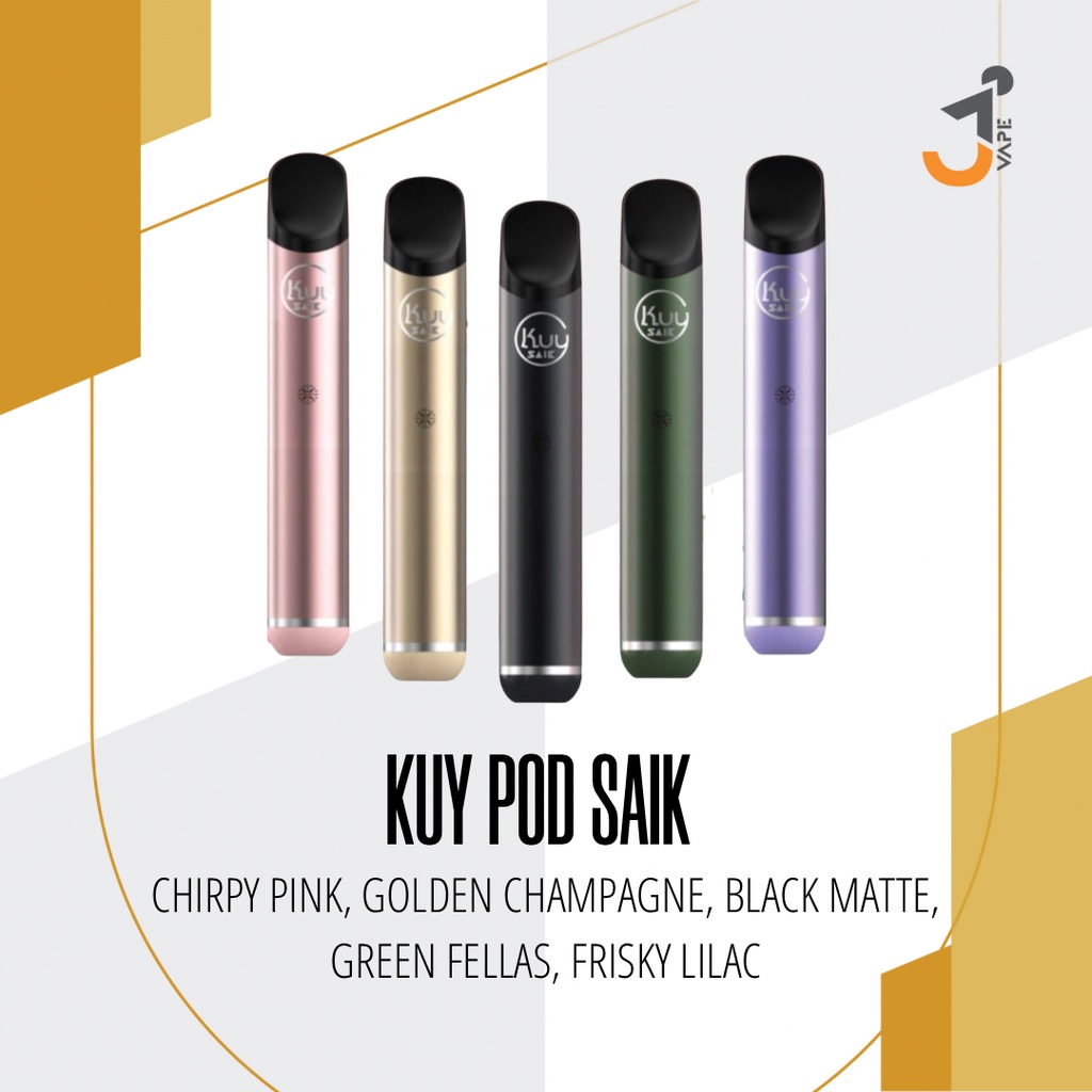 Jual KUY V3 SAIK POD + LANYARD ONLY 560mAh AUTHENTIC BY MOVI | Shopee ...