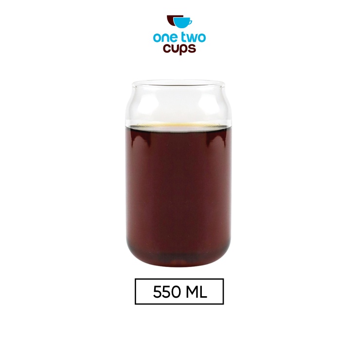 Jual One Two Cups Gelas Minuman Kaleng Borosilicate Glass 550ml - CXX186 | Shopee Indonesia