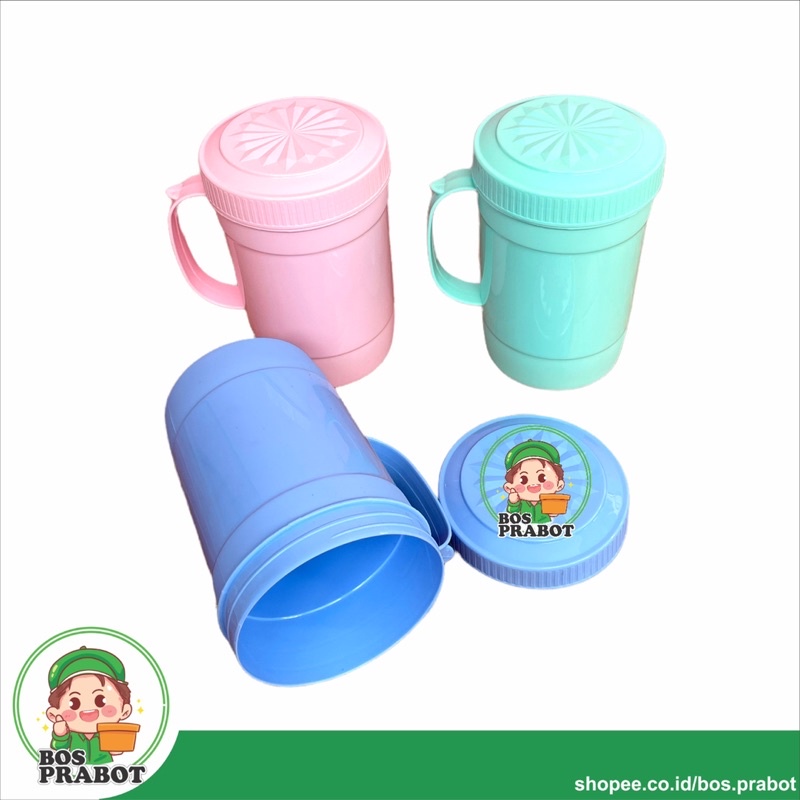Jual MUG JUMBO PLASTIK / MUG PLASTIK / MUG BESAR PLASTIK / MUG 1 LITER ...