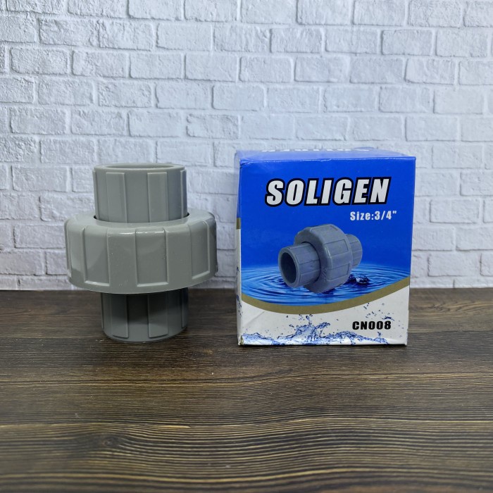Jual Watermur Pvc 3/4Inch / Union Socket / Water Mur Fitting Pompa 3 ...