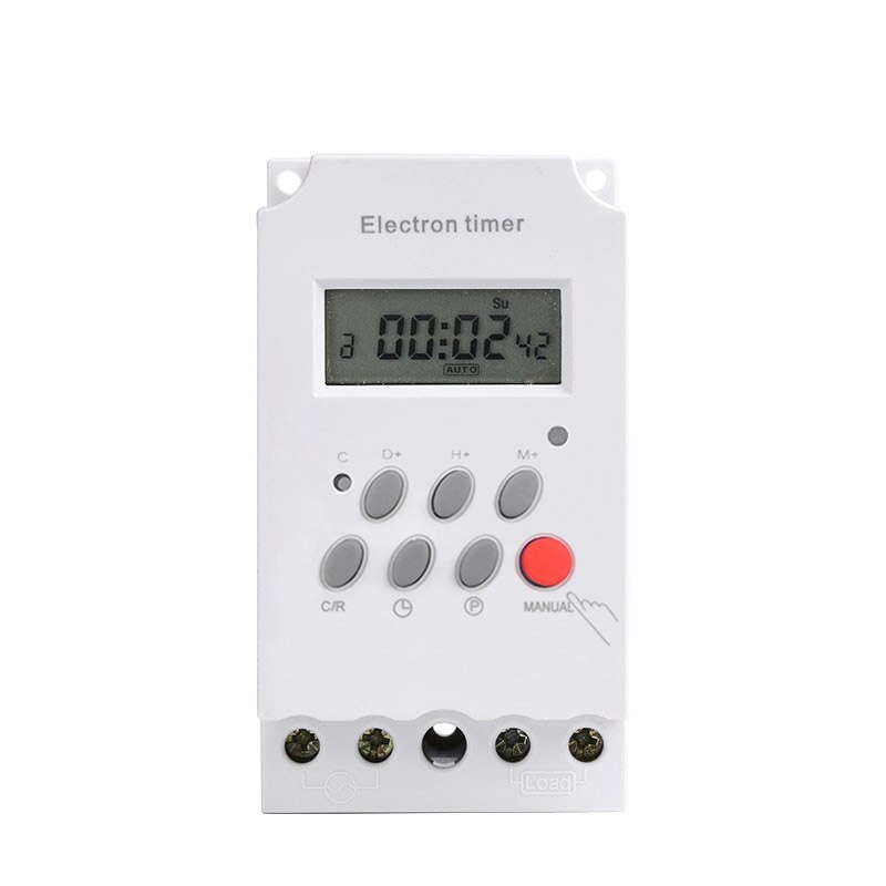 Jual MCB POWER TIMER PROGRAMMABLE TIME SWITCH RELAY 25A 220V | Shopee ...