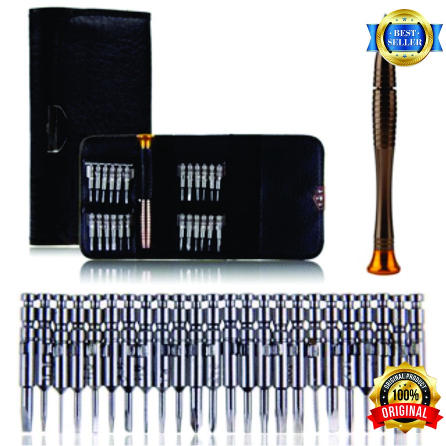 Jual Obeng Reparasi Smartphone Torx Set 25 in 1 - JN00021 | Shopee Indonesia