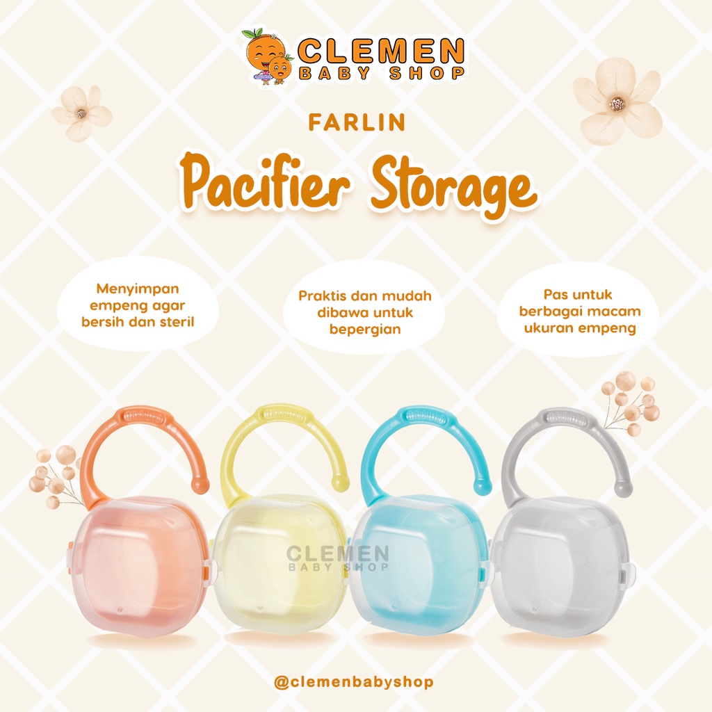 Jual Farlin Pacifier Storage Box | Shopee Indonesia