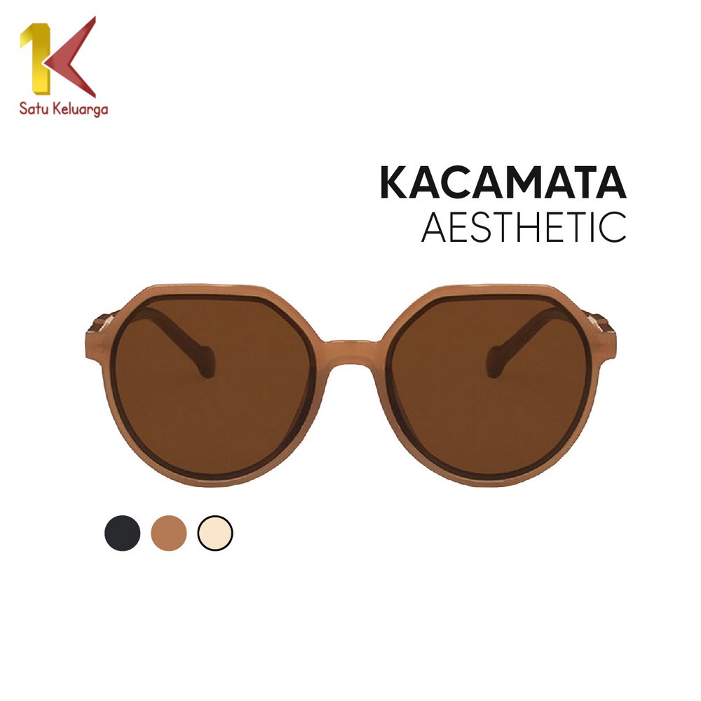 Jual Satu Keluarga Kacamata Hitam Wanita Pria Korean Style C653 C661 Kaca Mata Aesthetic Retro ...