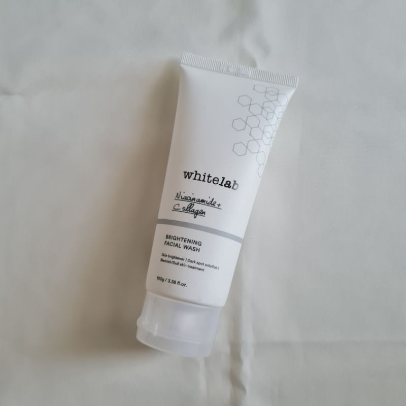 Jual Whitelab Brightening Facial Wash Niacinamide + Collagen | Shopee ...
