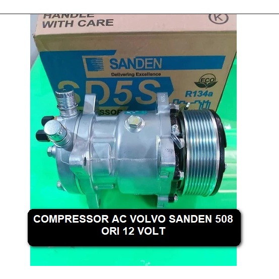 Jual KOMPRESOR Kompressor COMPRESOR COMPRESSOR AC SANDEN 508 ORI ...