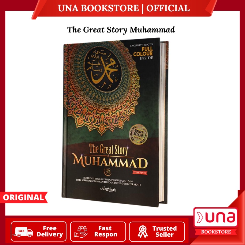 Jual Una - Buku The Great Story Of Muhammad Referensi Lengkap Hidup ...