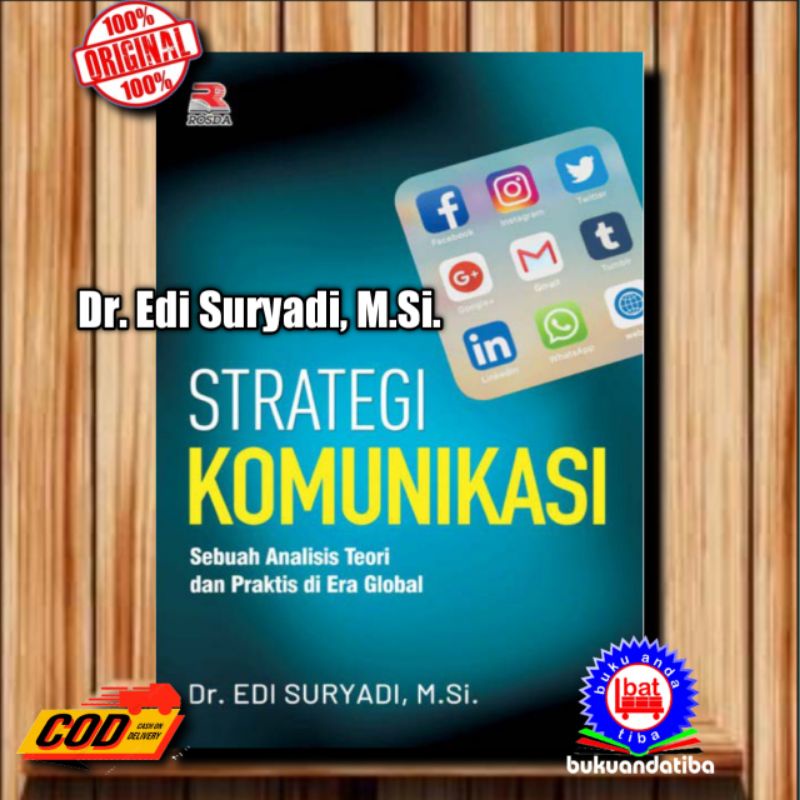 Jual BUKU STRATEGI KOMUNIKASI - Dr. Edi Suryadi, M.Si. | Shopee Indonesia