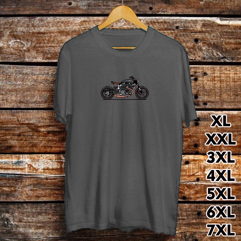 Jual KAOS DISTRO PRIA GAMBAR MOTOR JUMBO BIGSIZE OVER SIZE XL-7XL | Shopee Indonesia