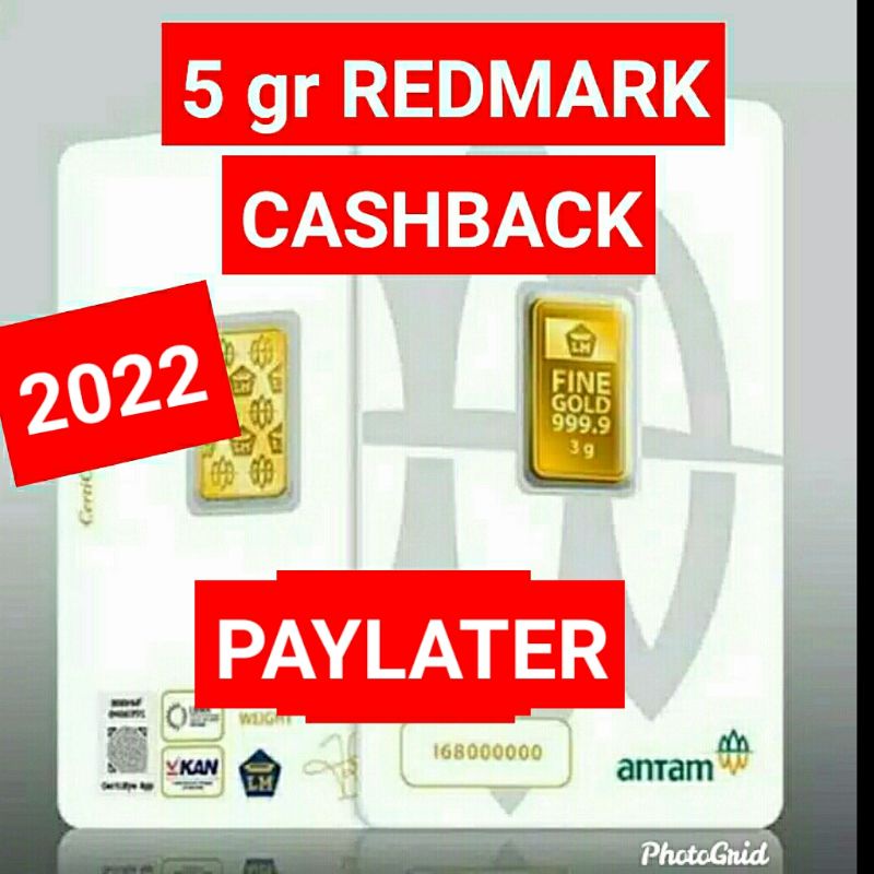 Jual 5 5gr new press Rm certicard | Shopee Indonesia