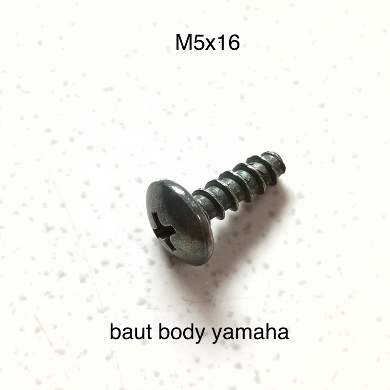 Jual baut body yamaha m5x16 baut body motor yamaha | Shopee Indonesia